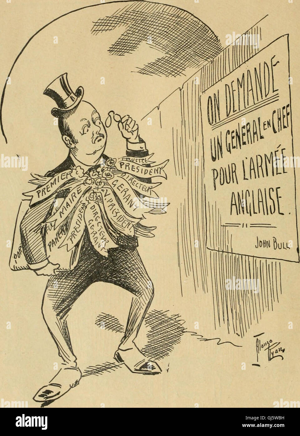 Caricature politique au Canada (1904) presents a collection of ...