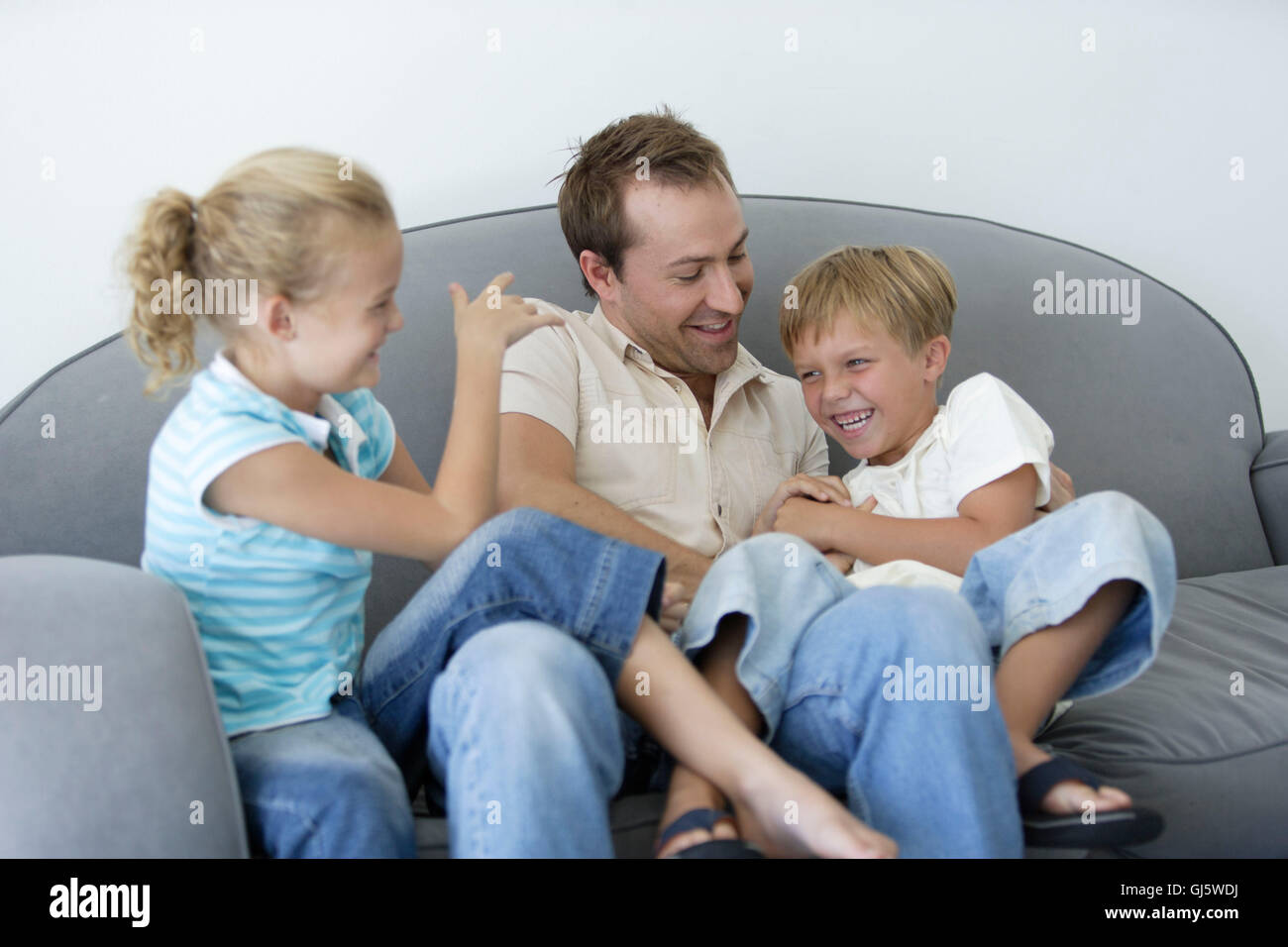 Romping together hi-res stock photography and images - Alamy