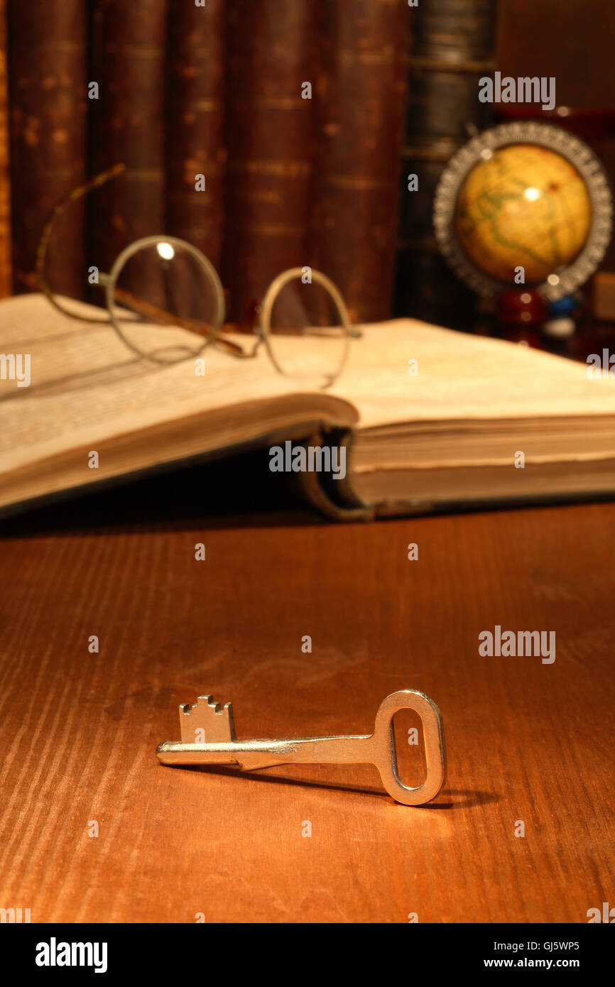 Key To Knowledge Stock Photo - Alamy