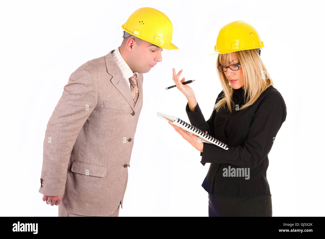 Angry project manager Cut Out Stock Images & Pictures - Alamy