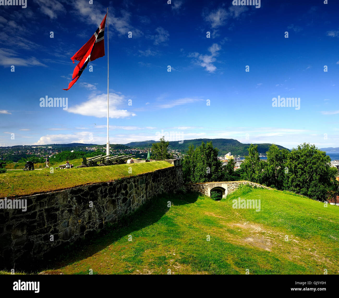 Kristiansten festning hi-res stock photography and images - Alamy