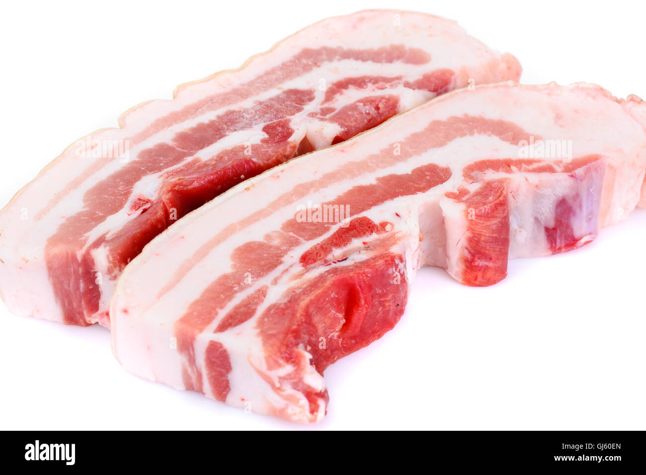 A Piece of Fresh Raw Pork, Meat Stock Photo - Alamy