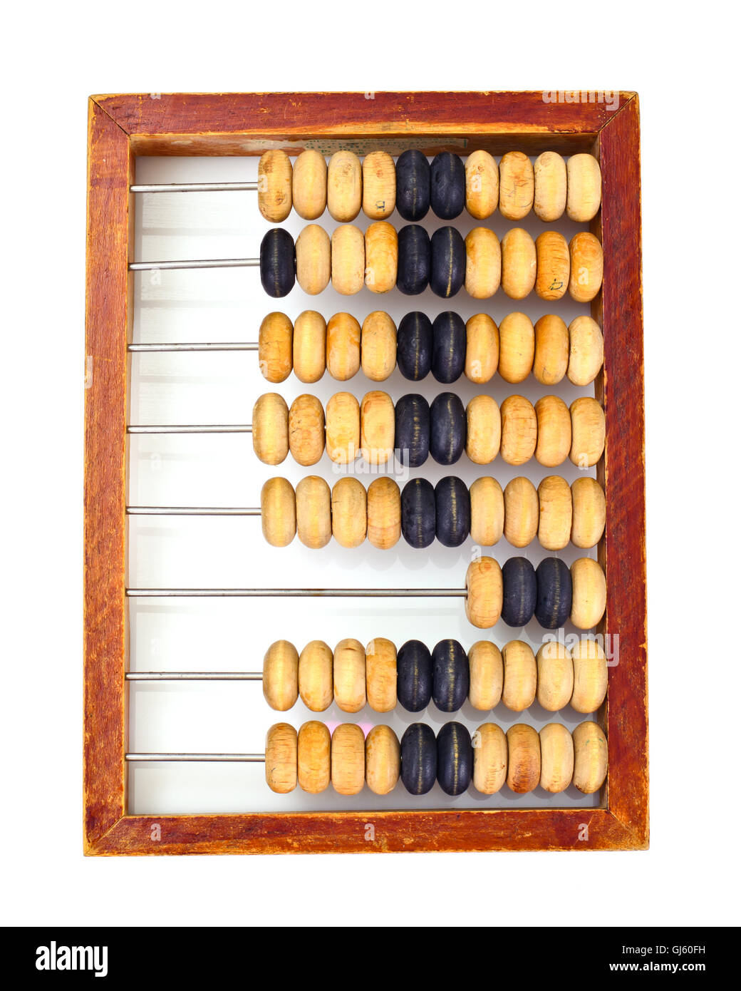 Old Wooden Abacus Stock Photo - Alamy