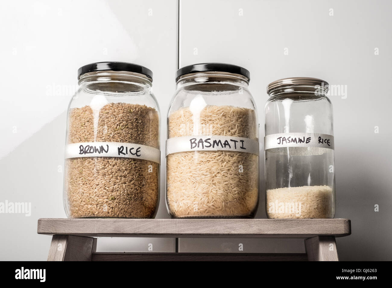 Raw brown rice hi-res stock photography and images - Alamy