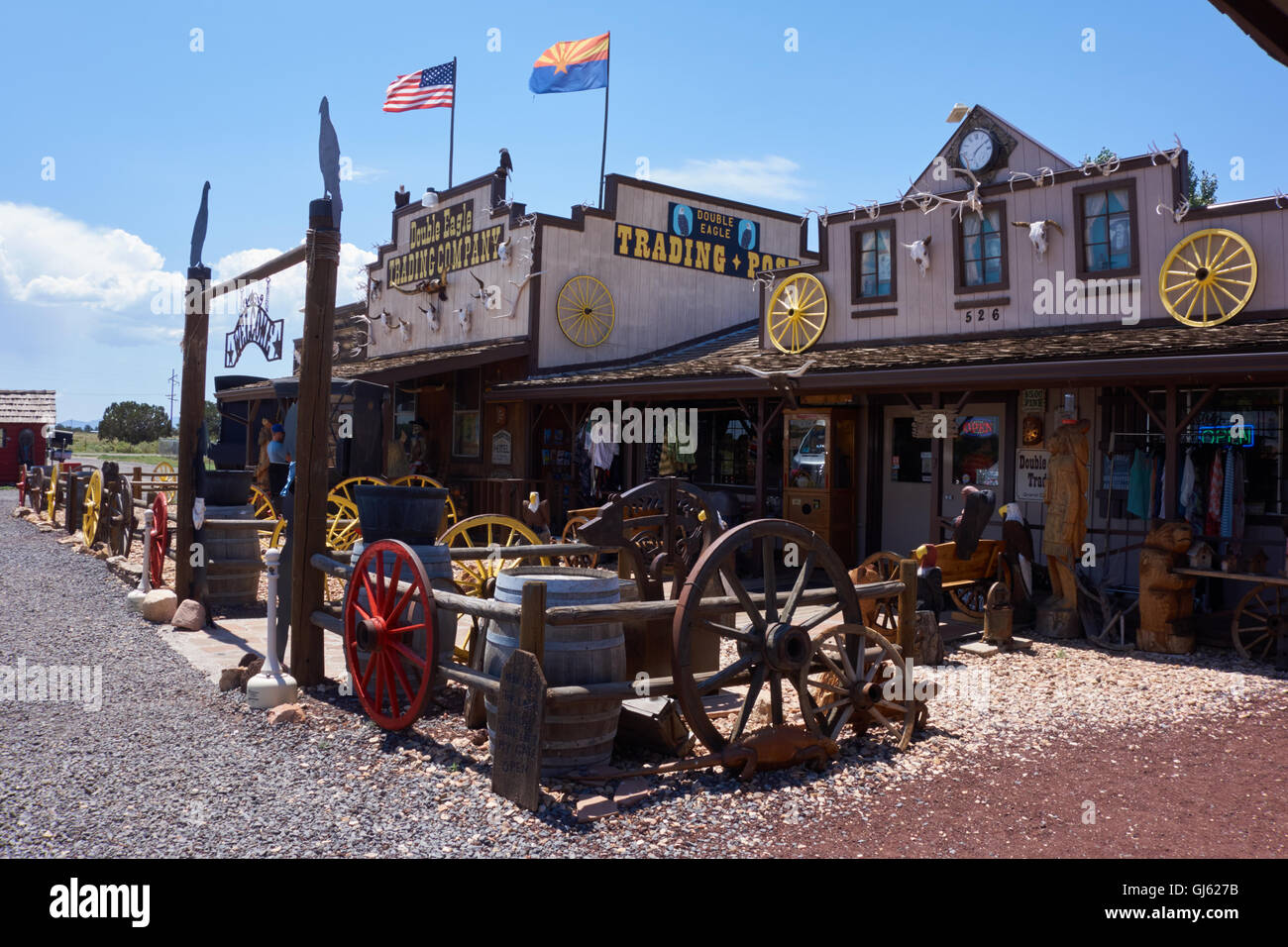 Trading post. Arizona. USA Stock Photo - Alamy