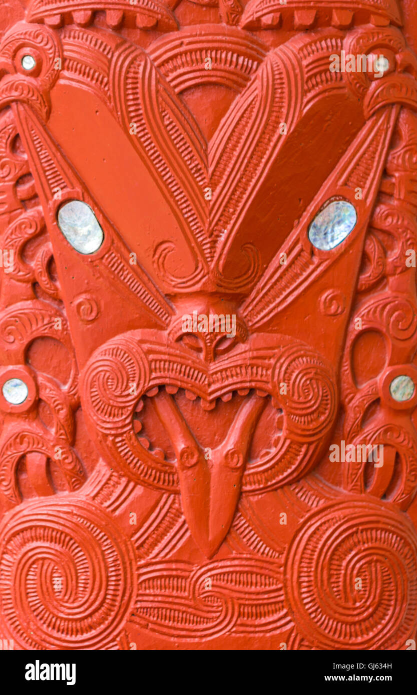 Whakarewarewa The Living Maori Village near Rotorua 2016 Stock Photo ...