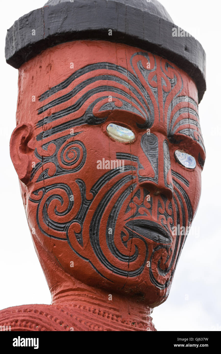 Whakarewarewa The Living Maori Village near Rotorua 2016 Stock Photo ...