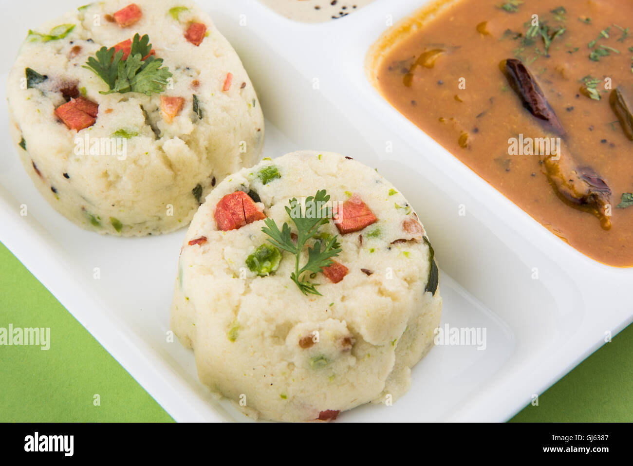 Rava Upma - Popular south Indian breakfast wiih semolina and vegetables ...