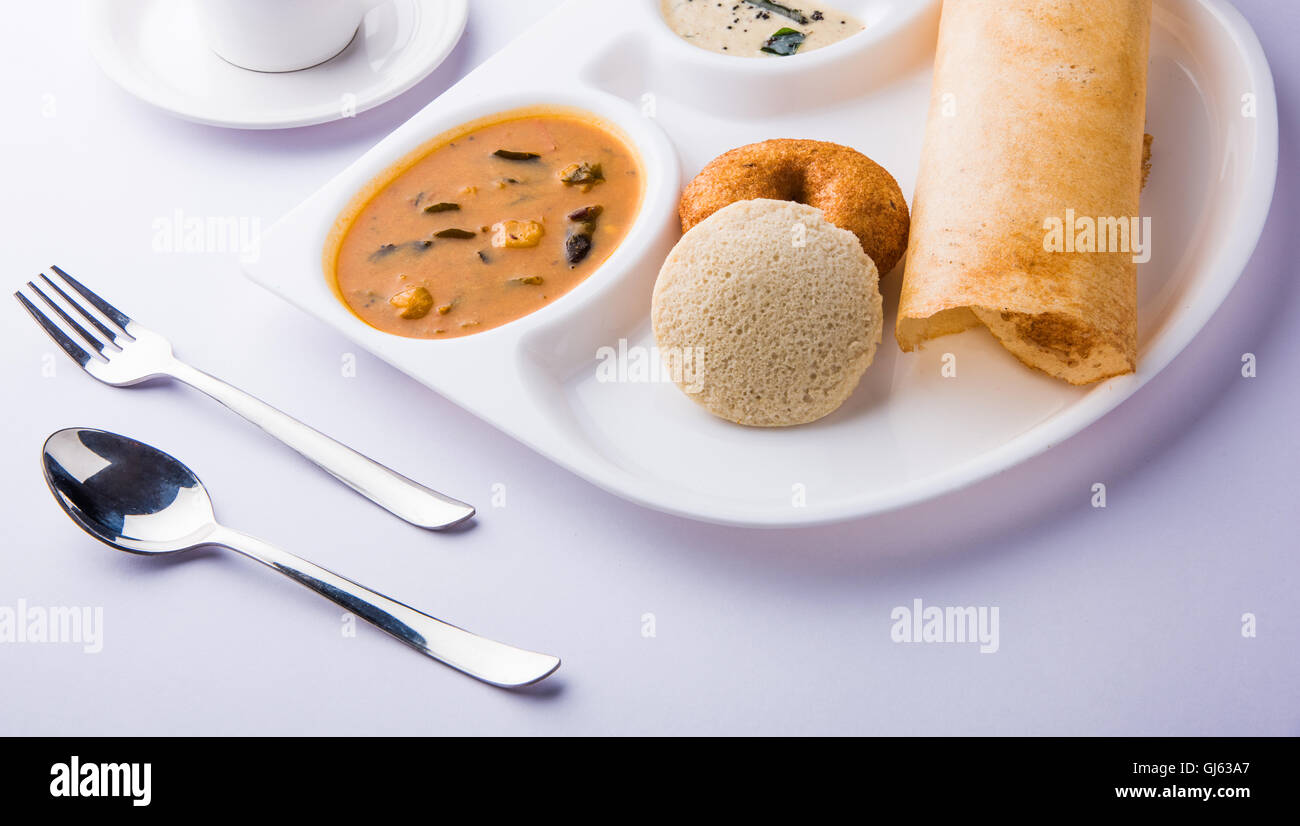 outh indian food dosa, idli or idly, vada, sambar coconut chutney and ...