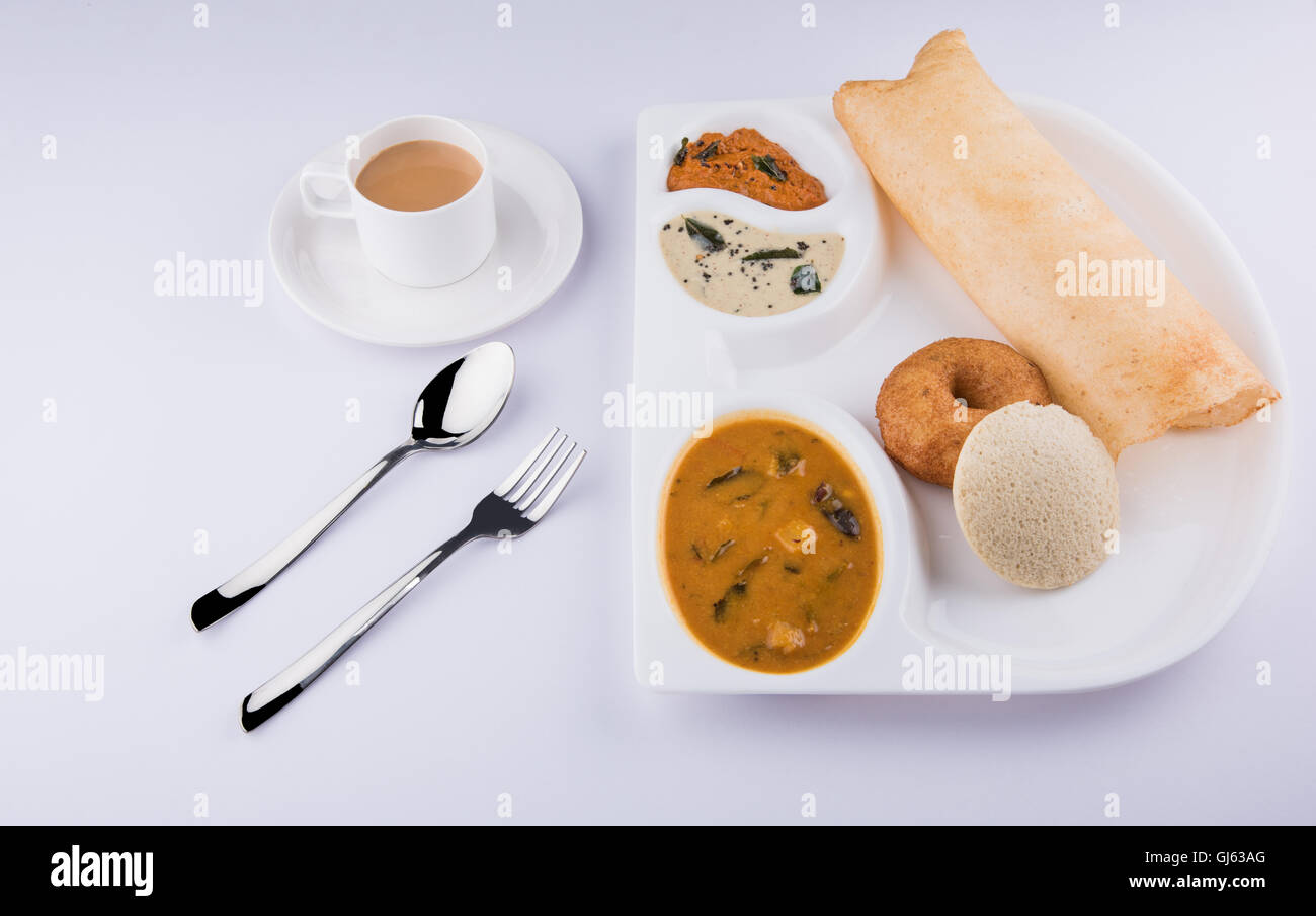 outh indian food dosa, idli or idly, vada, sambar coconut chutney and ...