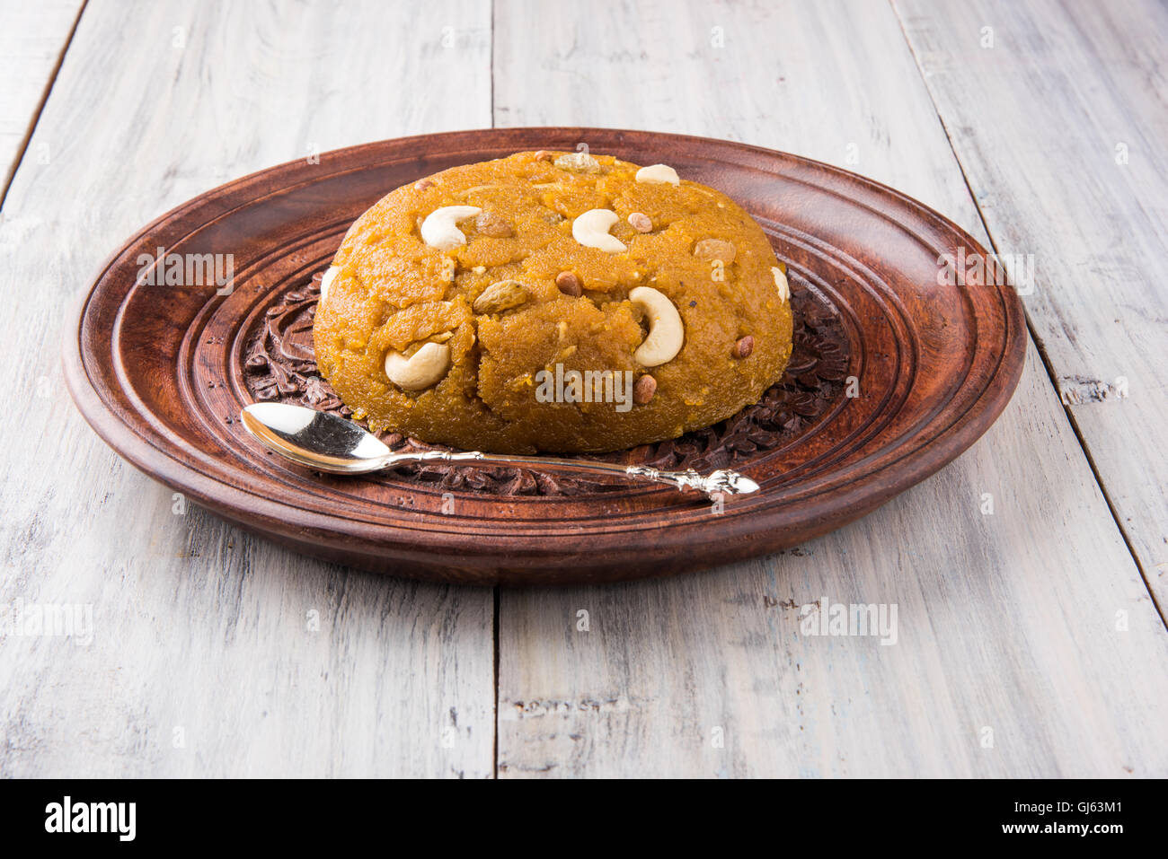 Moong Dal Halwa - a sweet dish from India, Indan Sweet Halwa made from ...