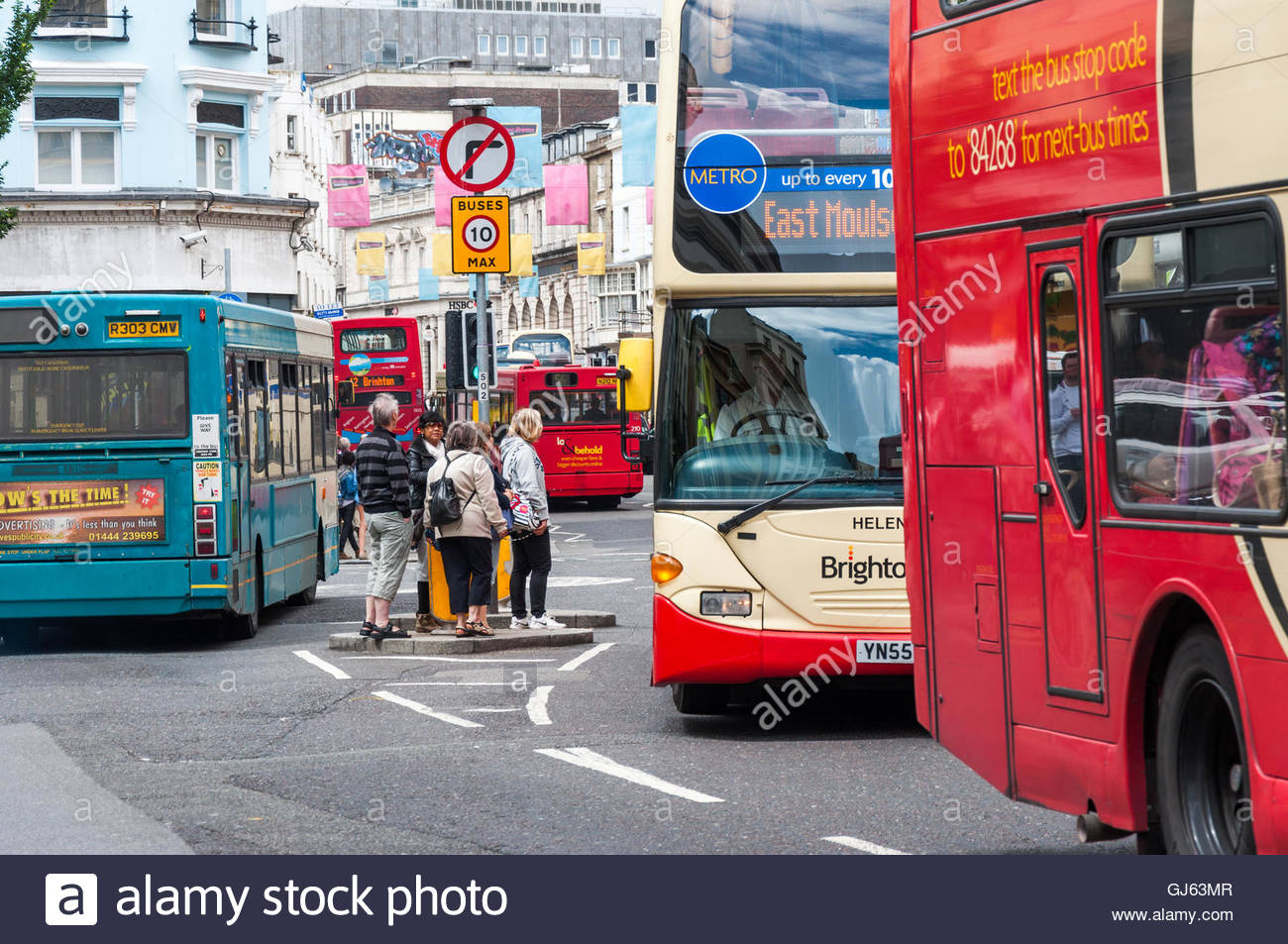Brighton And Hove Buses Stock Photos & Brighton And Hove Buses Stock ...