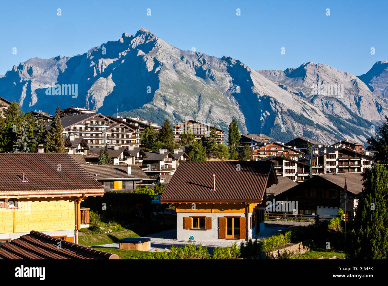 Apartments/ flats, chalets in famous ski-ing resort of Nendaz (Four ...