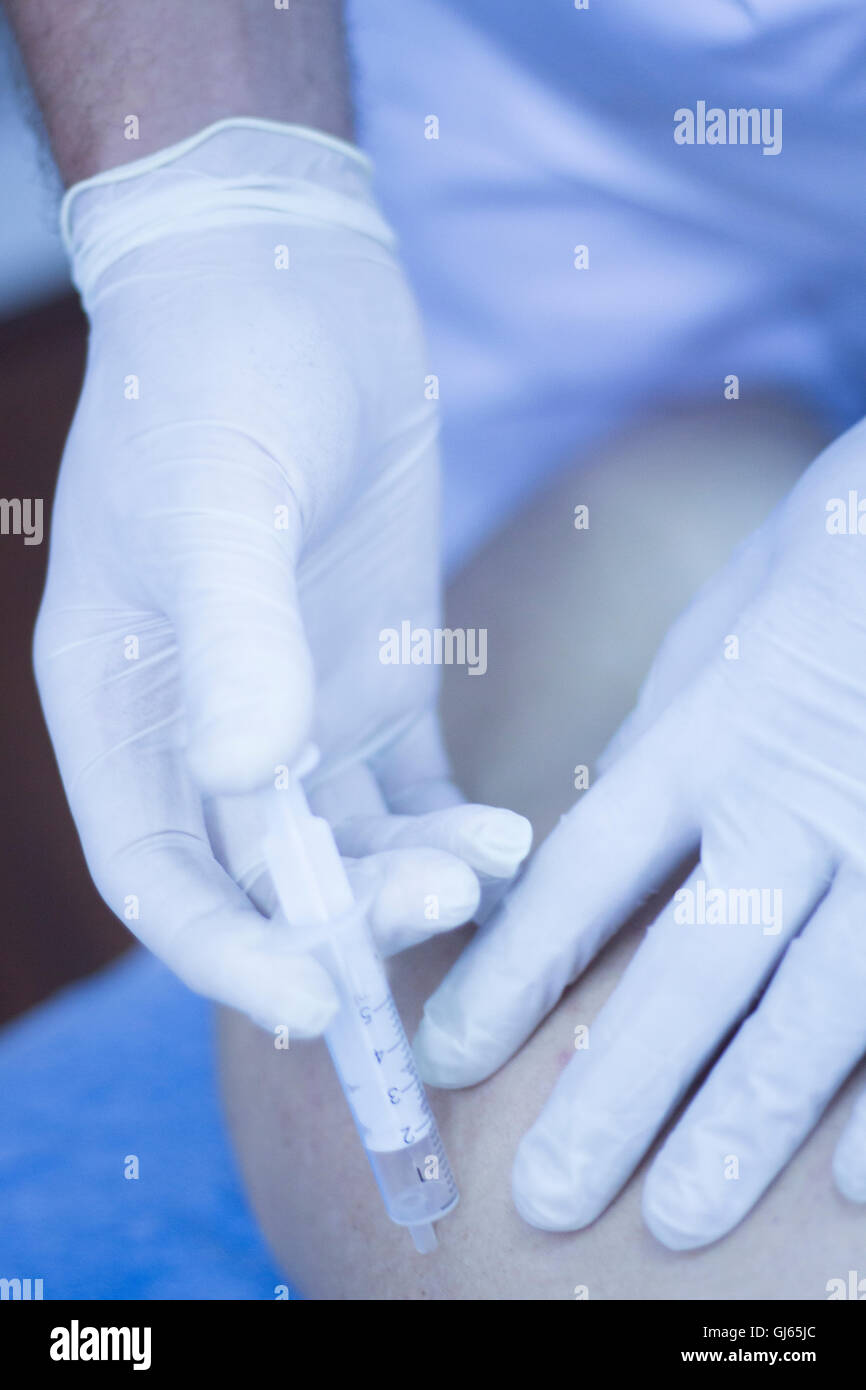 Intratissue Percutaneous Electrolysis EPI with needle injection medical ...