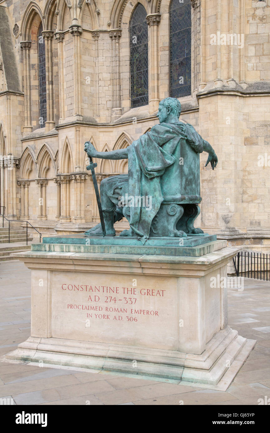 Statue of emperor constantine the great hi-res stock photography and ...
