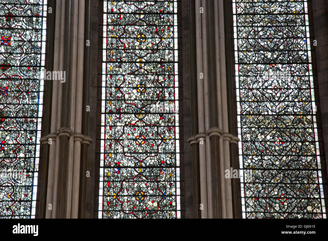Church stained glass window york hi-res stock photography and images ...