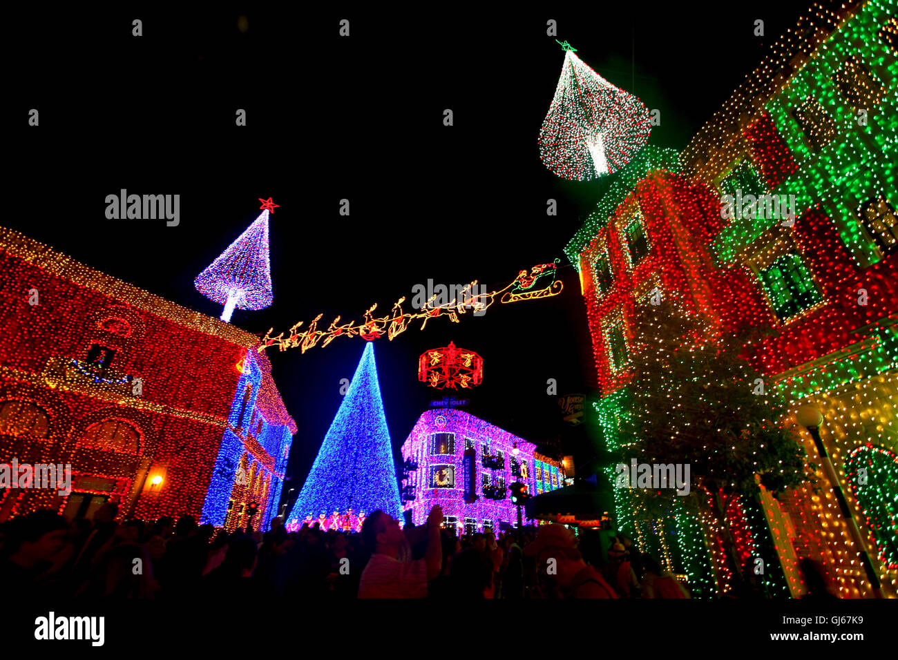 Orlando, Florida, USA. December 16th, 2009. The Osborne Family ...