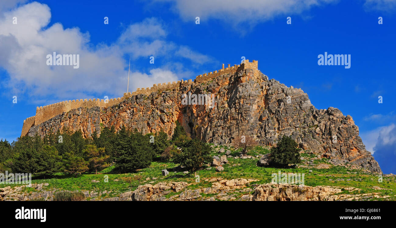 Ancient Greek Town Stock Photo - Alamy