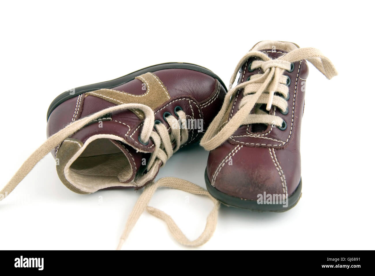 pair of kid's shoes Stock Photo - Alamy