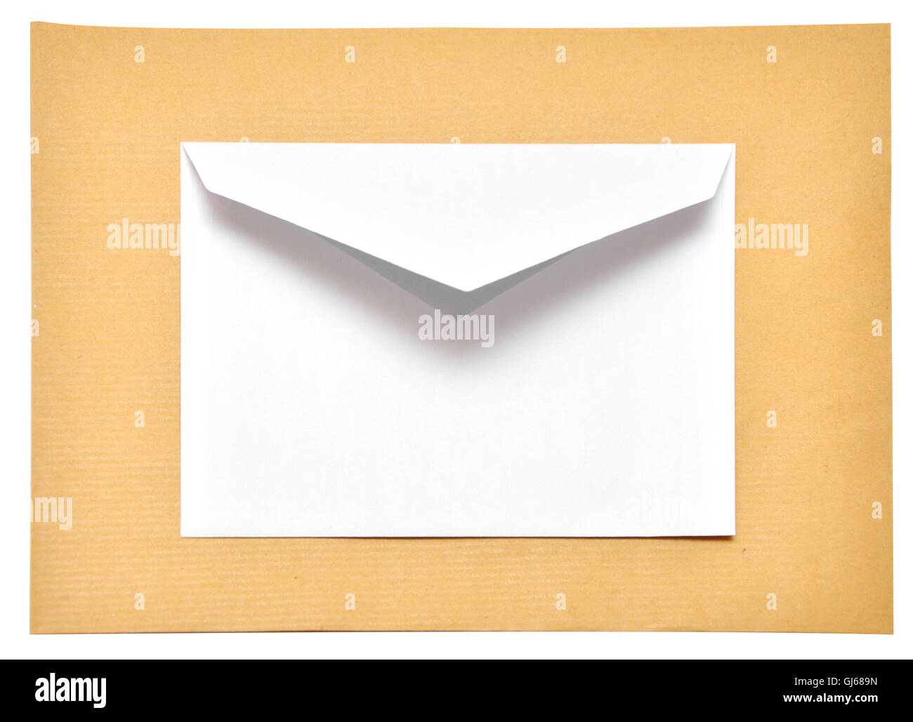 Two blank paper envelopes hi-res stock photography and images - Alamy