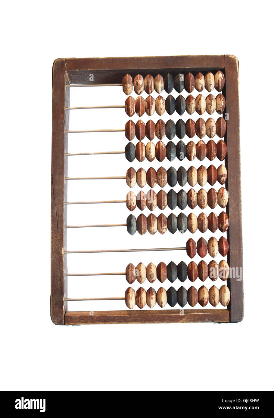 Old Wooden Abacus Stock Photo - Alamy
