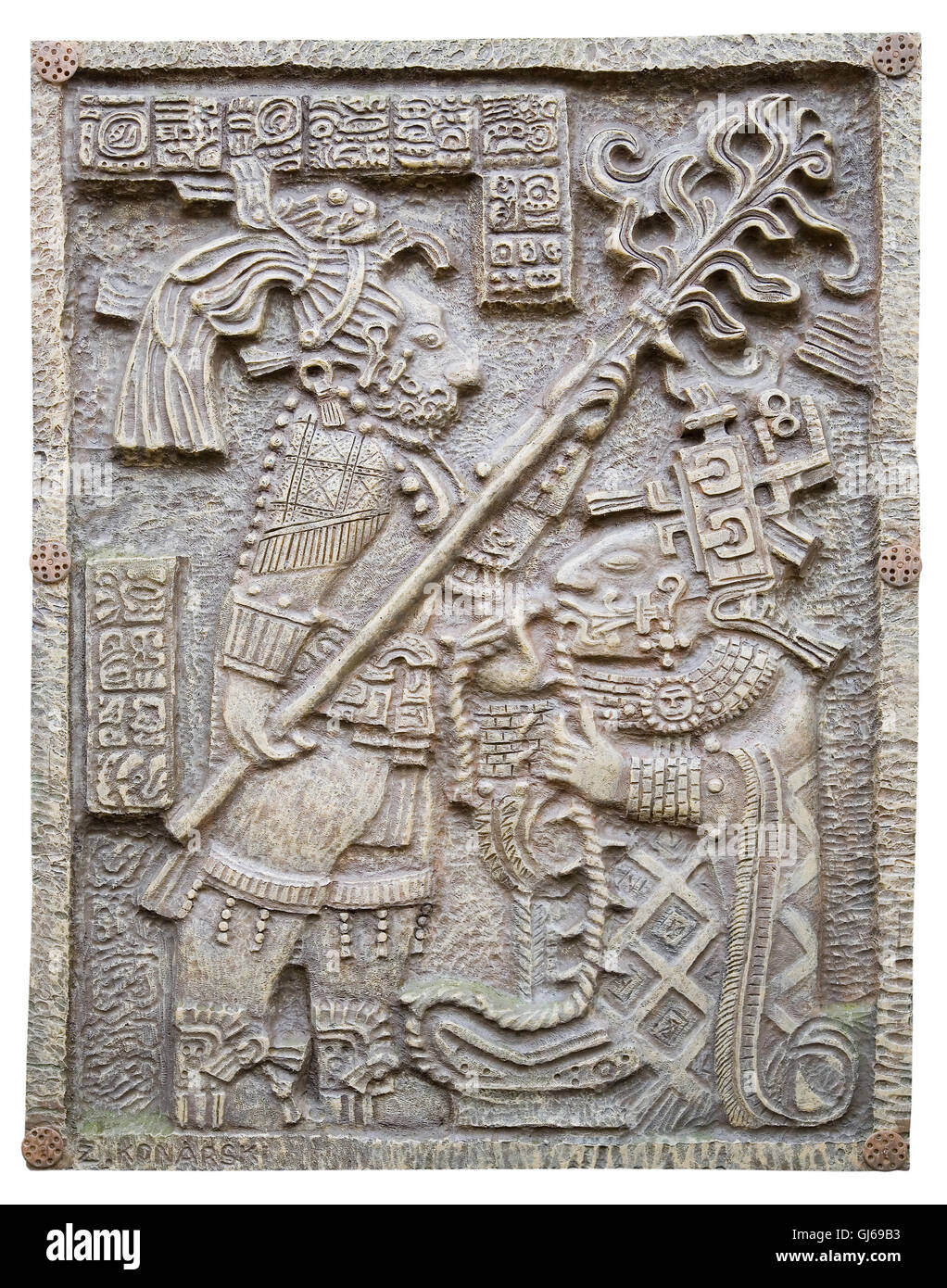 Aztec art hi-res stock photography and images - Alamy