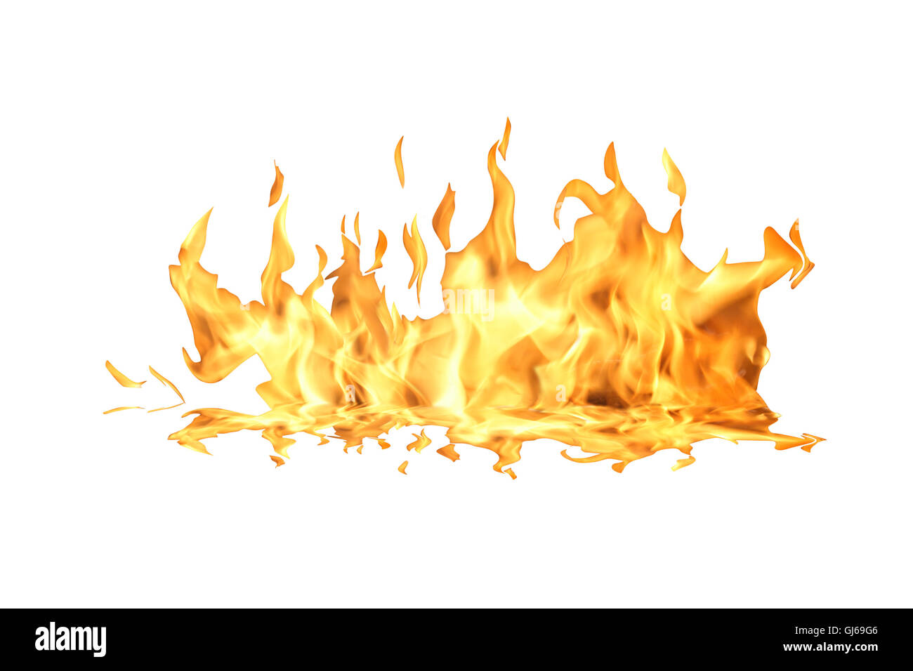 Fire flame abstract Cut Out Stock Images & Pictures - Alamy