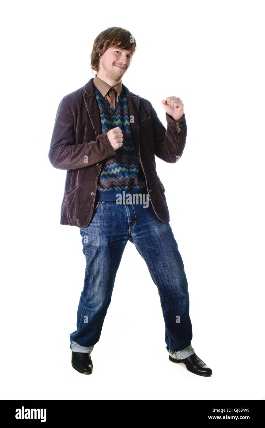 White smiling men Cut Out Stock Images & Pictures - Alamy