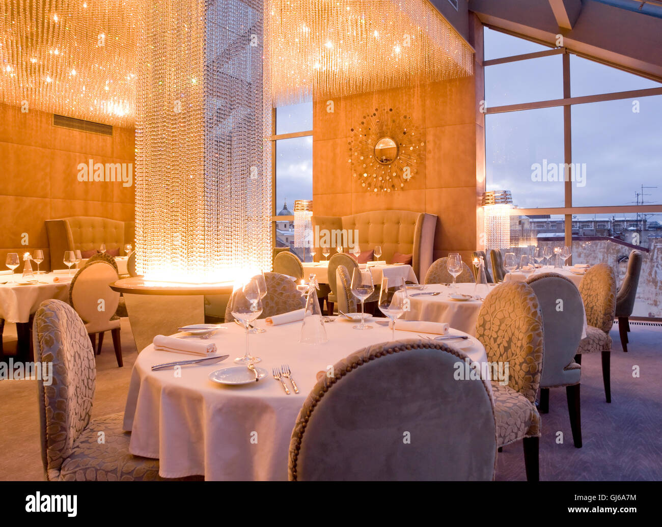 interior of restaurant Stock Photo - Alamy