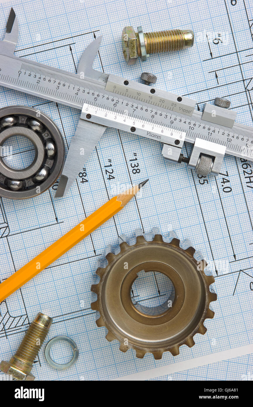 tools and mechanisms detail Stock Photo - Alamy