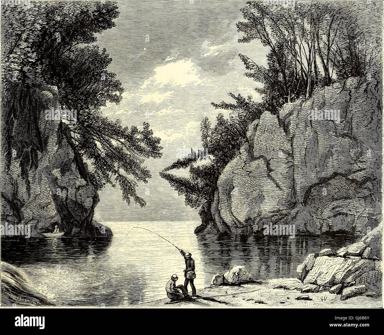 'Picturesque America' is a visual and descriptive work that portrays ...
