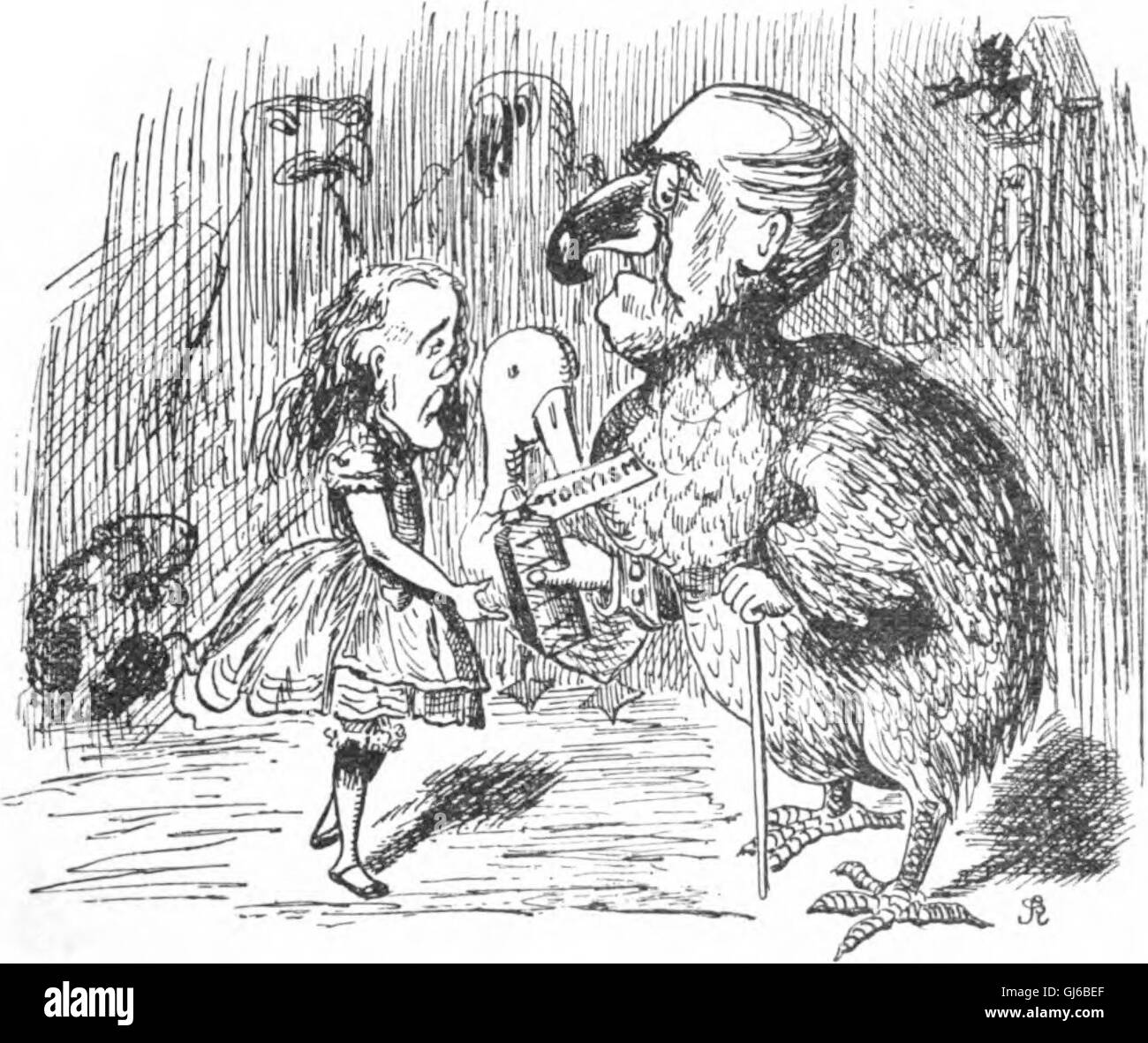 Published in 1902, this satirical political parody reimagines *Alice in ...