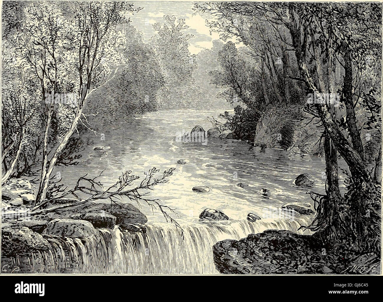 'Picturesque America' (1880s) is a detailed illustrated work that ...