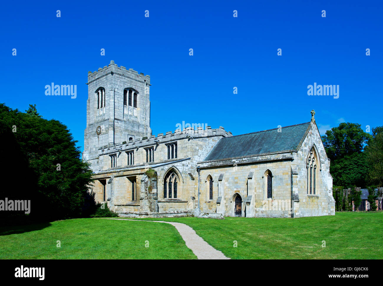 St Martin's Church, Burton Agnes, near Driffield, East Yorkshire ...