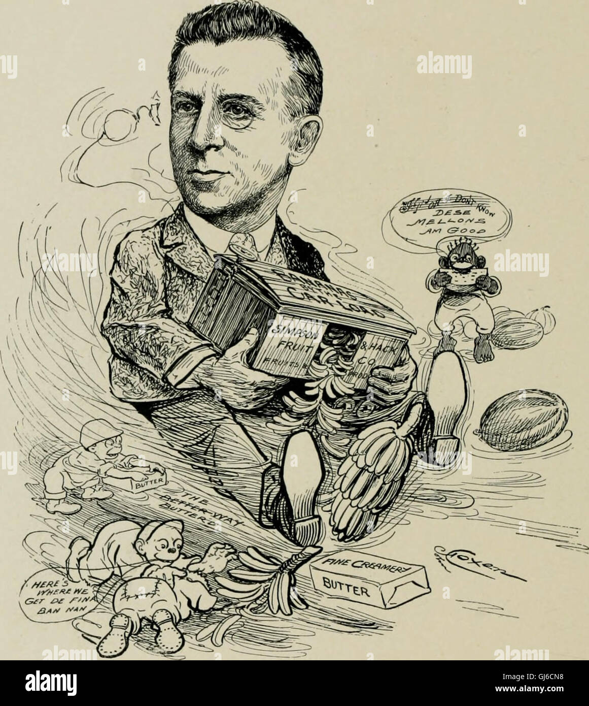 'As We See 'Em' (1900) features a collection of cartoons and ...