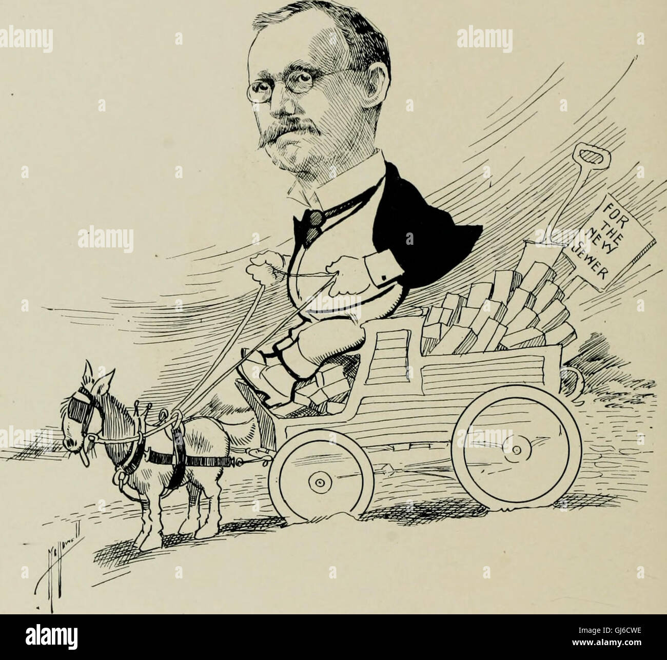 'As We See 'Em' (1900) is a collection of cartoons and caricatures ...