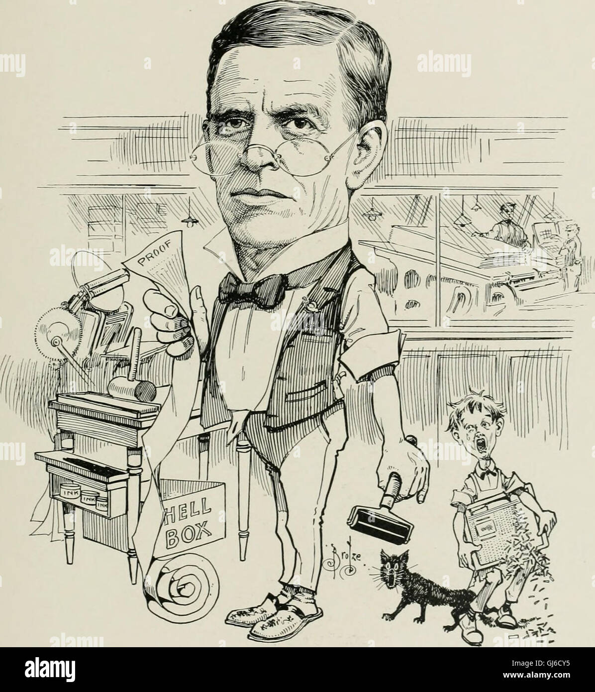 'As we see 'em' (1900) is a collection of cartoons and caricatures ...