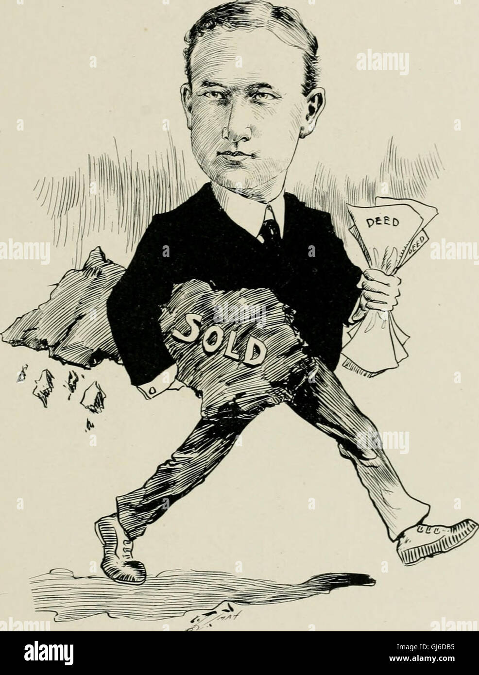 'As We See 'Em' (1900) is a collection of cartoons and caricatures ...