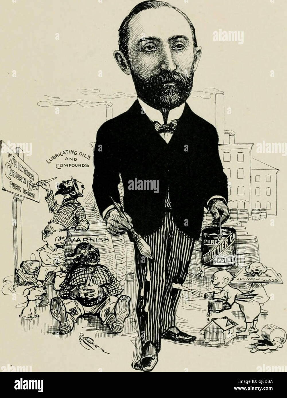 'As We See 'Em' (1900) is a collection of cartoons and caricatures ...