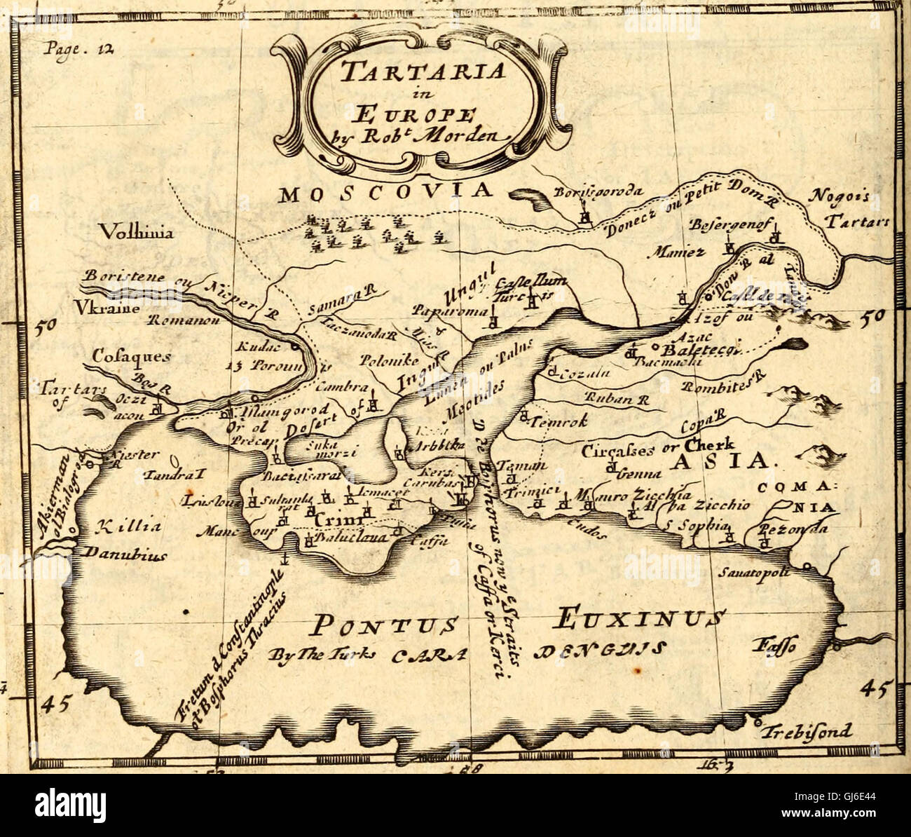 Map of ancient world kingdoms hi-res stock photography and images - Alamy