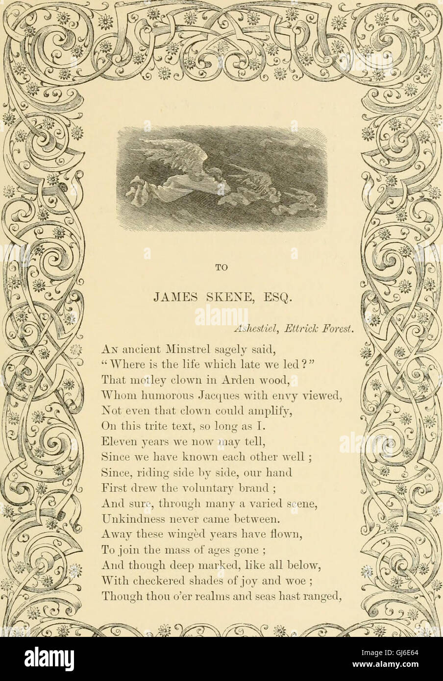 This 1885 edition of *Marmion*, a narrative poem by Sir Walter Scott ...