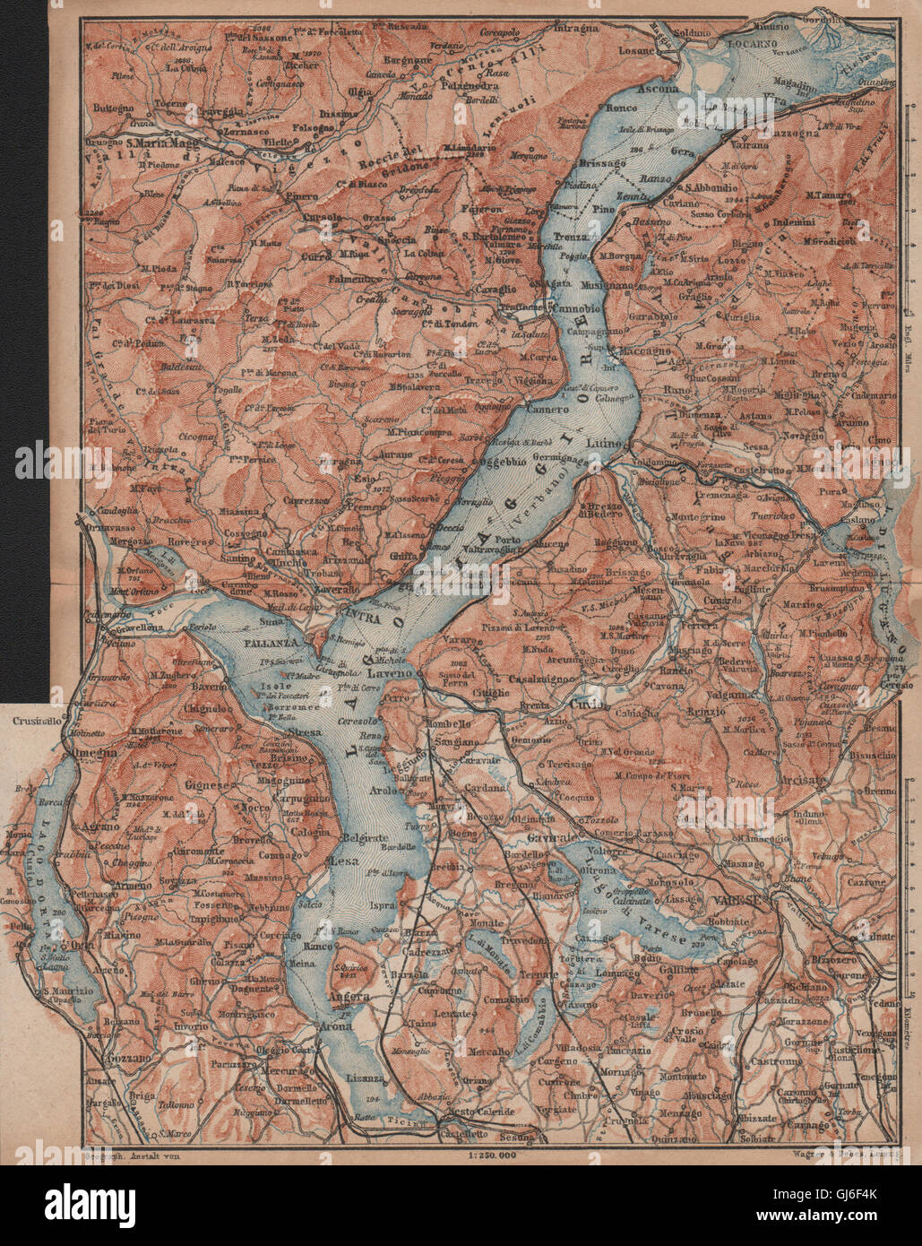 Map of varese hi-res stock photography and images - Alamy