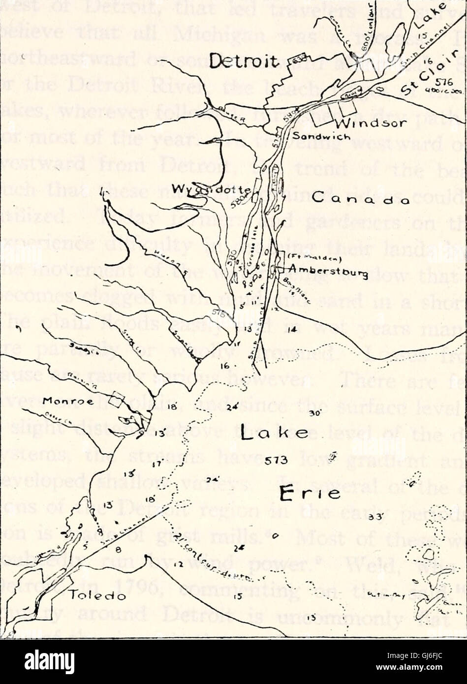 *The Historical Geography of Detroit* (1918) examines the development ...