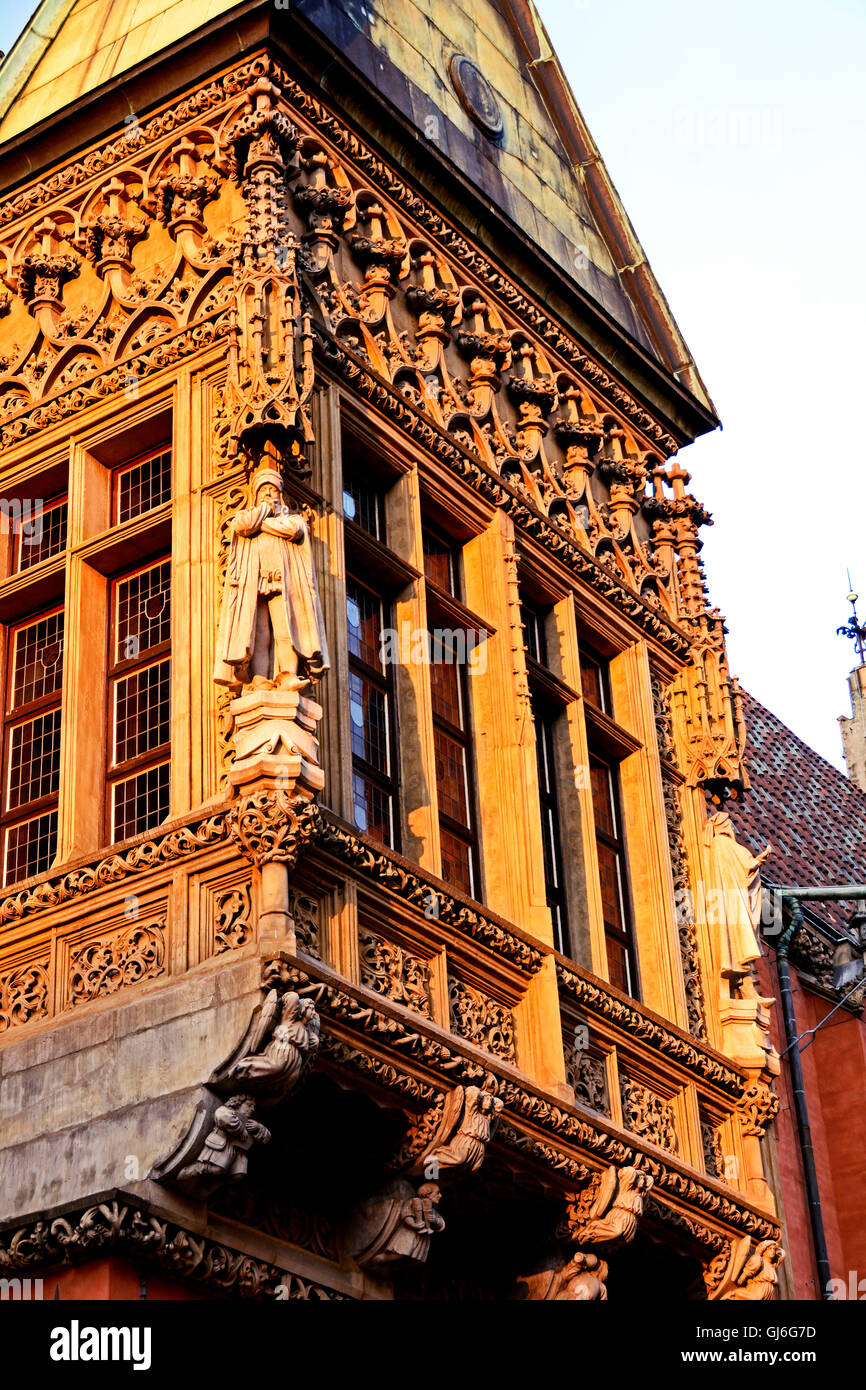 Poland, bay on the city hall in Wroclaw Stock Photo - Alamy