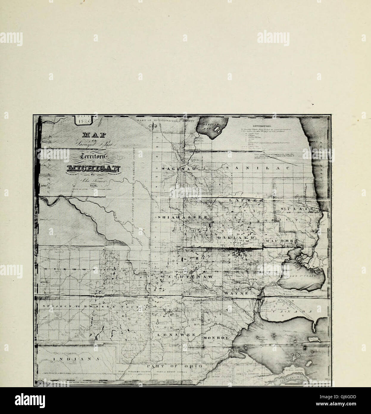 Michigan historical collections (1912 Stock Photo - Alamy