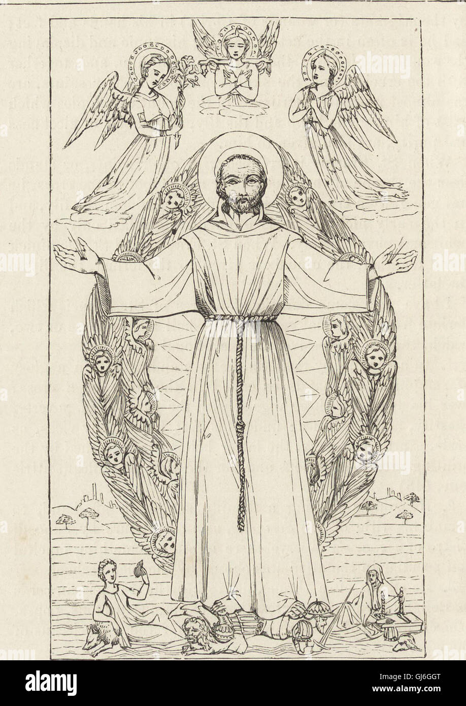 'Legends of the Monastic Orders' (1890) explores the depiction of ...