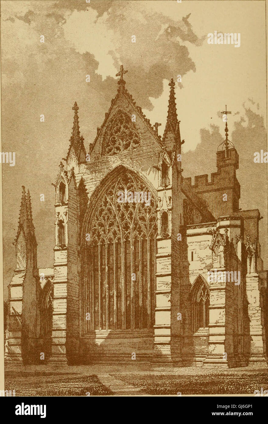 This 1886 book presents a history of England through its architecture ...