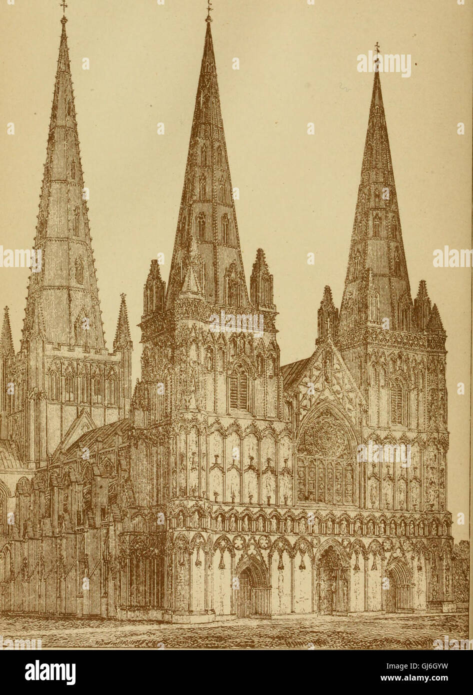This 1886 book examines England’s history through its architectural ...