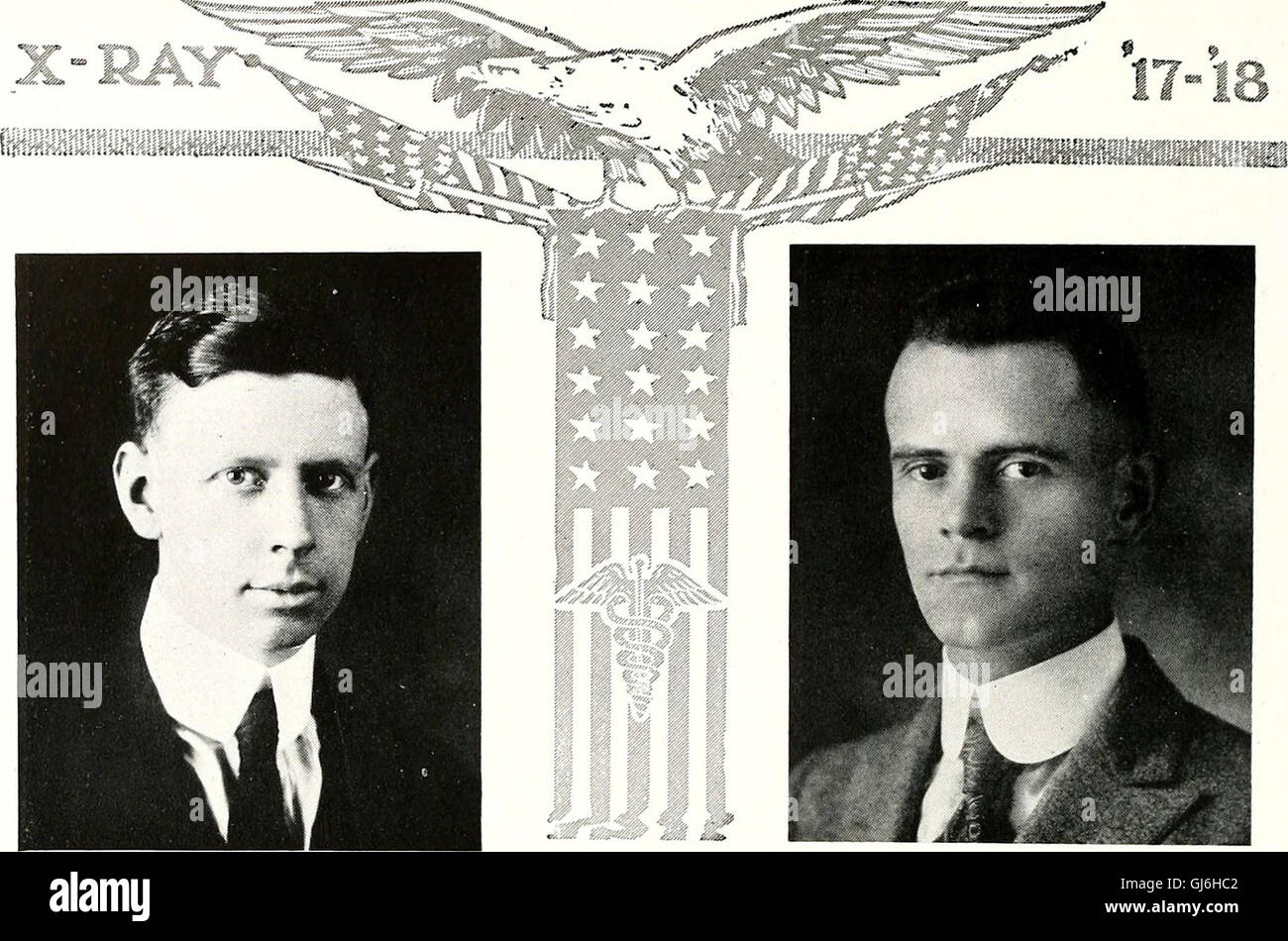 This 1918 image illustrates early uses of X-ray technology in medical ...