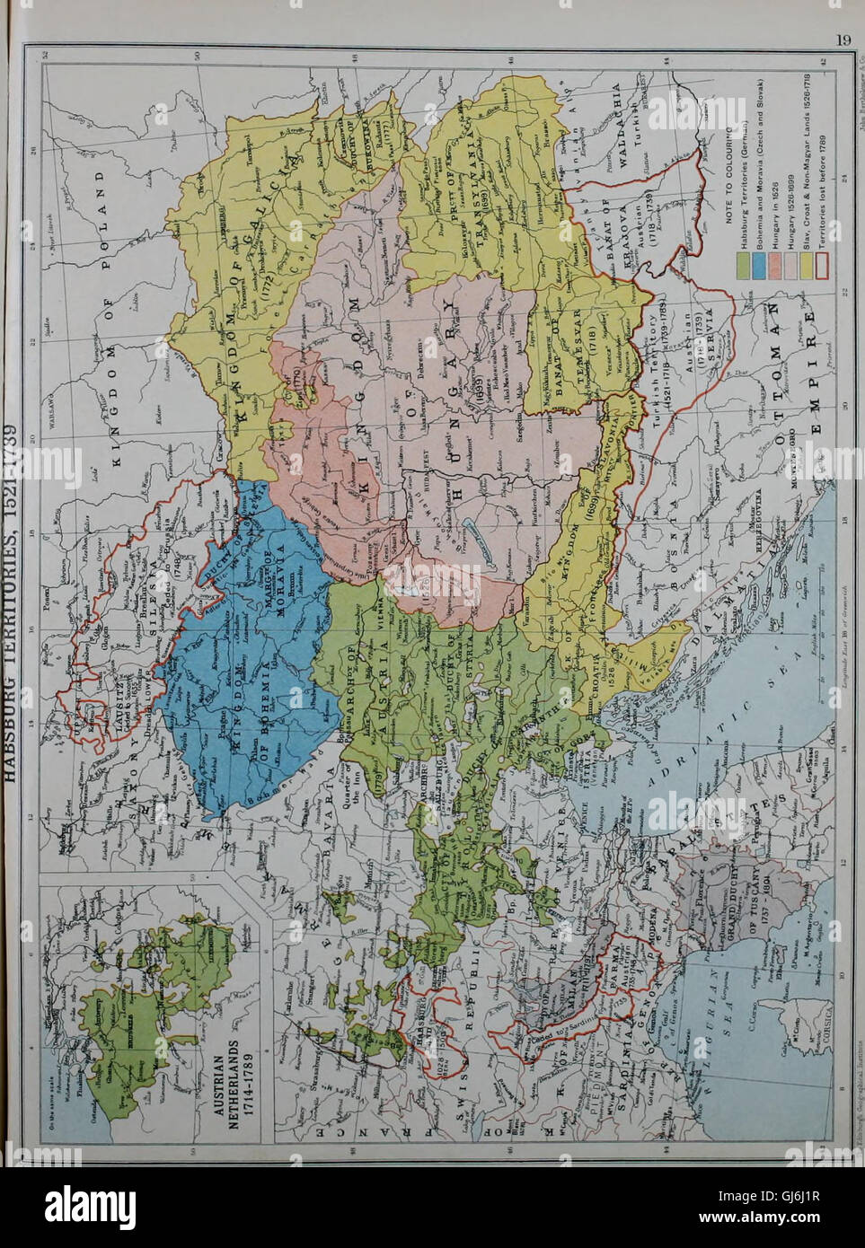 'An Historical Atlas of Modern Europe' (1915) presents detailed maps ...